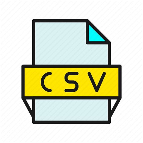 Format Scv File Document Icon Download On Iconfinder