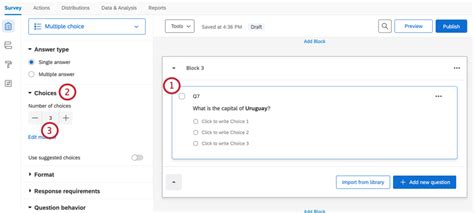 Formatting Questions