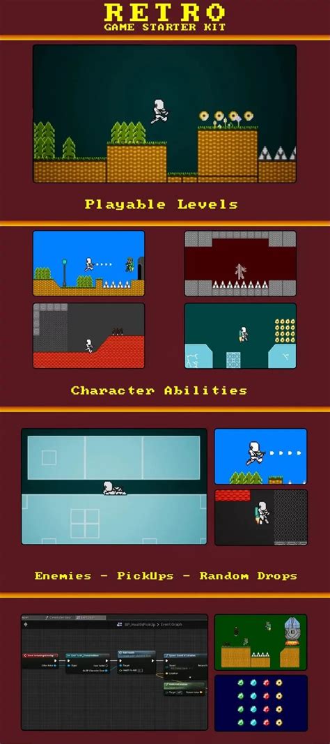 retro game starter kit free high quality models