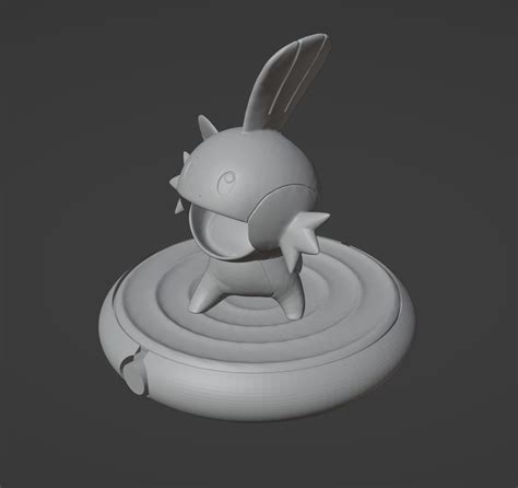Mudkip Marshtomp Swampert And Mega Swampert 3d Print Model 3d Model 3d Printable Cgtrader