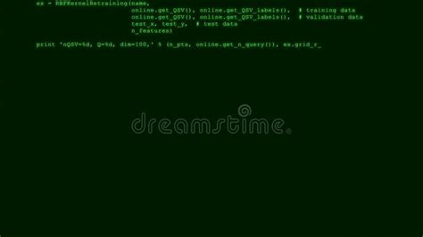 3d Hacking Code Data Flow Stream On Blue Screen With Typing Coding