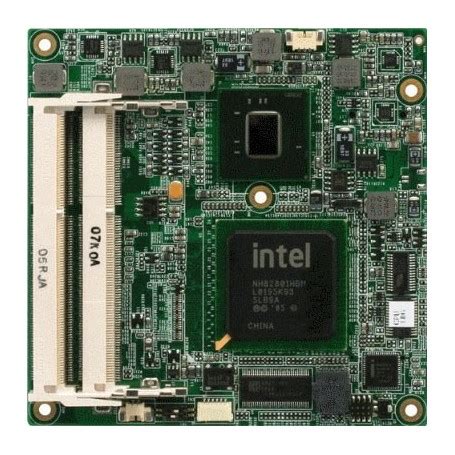 COM Express Type 2 CPU Module With Onboard Intel Atom D525 Processor COM LN Rev B AAEON