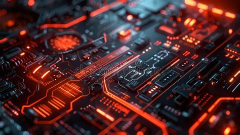 Abstract Depiction Of Cybersecurity Elements Like Digital Locks