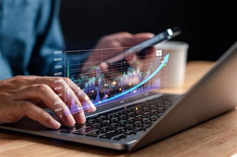 Analyst Working In Business Analytics And Data Management System To