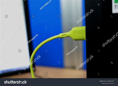 Usb Universal Serial Bus Technology That Stock Photo