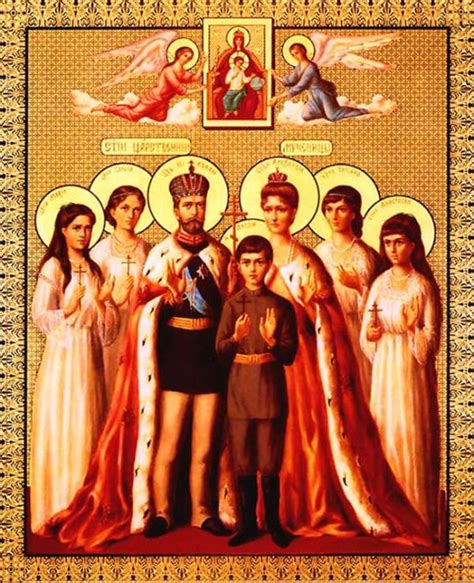 러시아 황제 성 니콜라오스 2세 수난자 일가의 성상과 사진들 네이버 블로그
