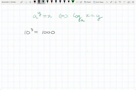 SOLVED Write An Equivalent Logarithmic Equation