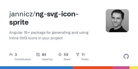 Github Janniczng Svg Icon Sprite Angular 16 Package For Generating