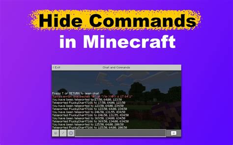 2 Ways To Hide Commands In Minecraft Proven Effective Alvaro Trigo
