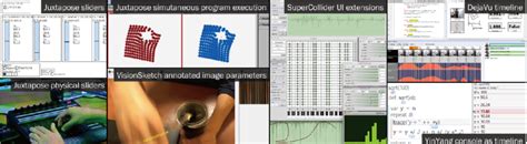 User Interfaces For Tuning Parameters And Visualizing Program Outputs