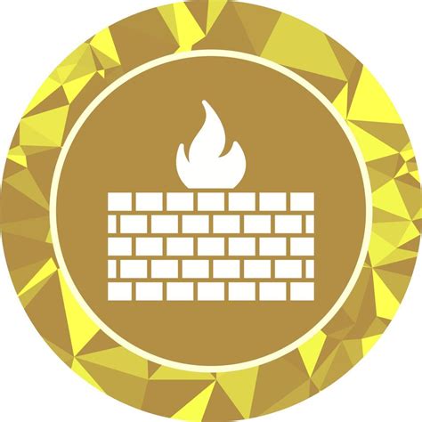 Firewall Vector Icon 18935550 Vector Art At Vecteezy