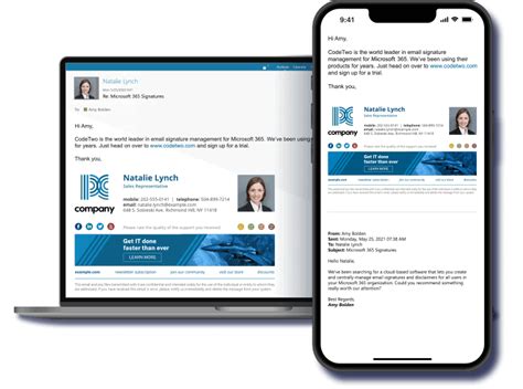 Code Two Email Signature