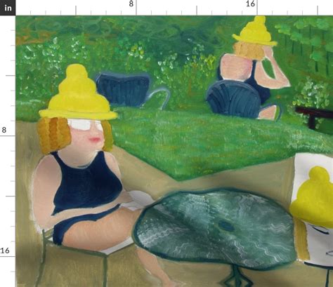 Woman With Safe Sex Hat Fabric Spoonflower