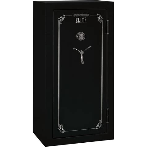 Stack On 24 Gun Fire Resistant Safe Black Electronic Lock Model E 24 MB E DS Northern Tool