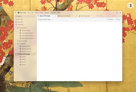 how should an app window layout be ahk script manager r windows