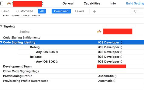 Xcode Code Signing Is Required For Product Type Application In SDK
