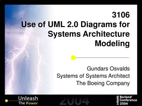 PPT Use Of UML Diagrams For Systems Architecture Modeling PowerPoint Presentation