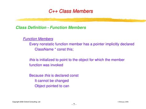 Ppt C Class Members Powerpoint Presentation Free Download Id 5394852