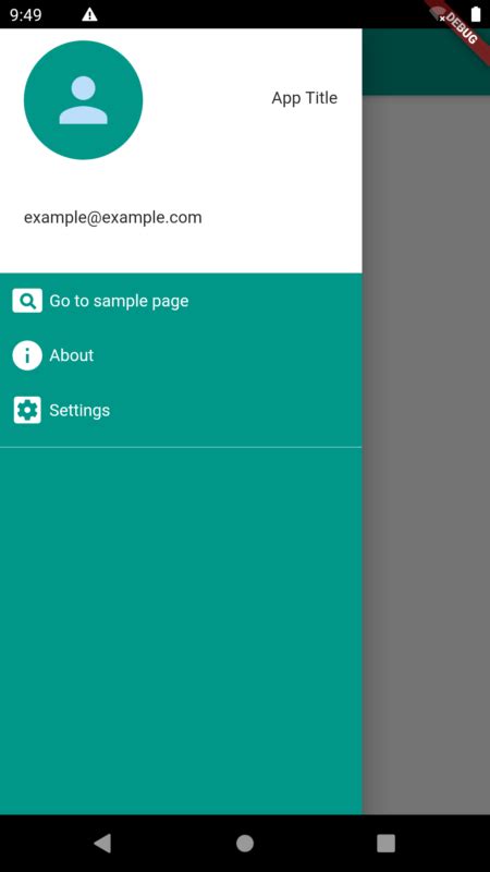 Navigation Drawer Example In Flutter Apps Developer Blog