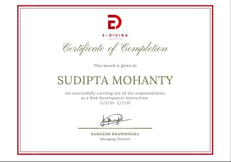 Sudipta Mohanty On Linkedin Developer Internship