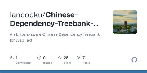 github lancopku chinese dependency treebank with ellipsis an