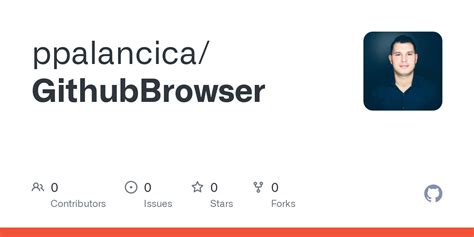 Github Ppalancicagithubbrowser