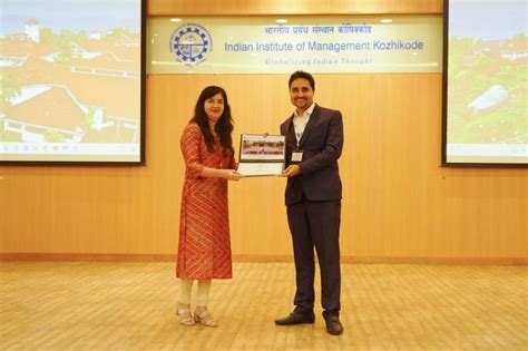 Completed My Business Management Course From Iim Kozhikode Indian Institute Of Management