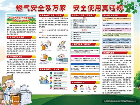 燃气安全海报设计图 PSD分层素材 PSD分层素材 设计图库 昵图网