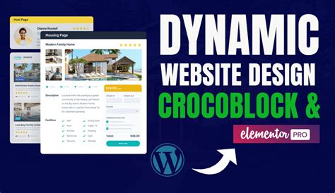 Create A Dynamic Wordpress Website By Crocoblock Legiit