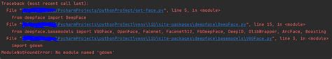 Cannot Run Deepface Issue Serengil Deepface GitHub