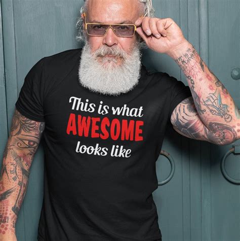 What Awesome Looks Like T Shirt Sarcastic Funny Shirt Etsy
