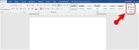 text editing group in microsoft word 2016 wikigain