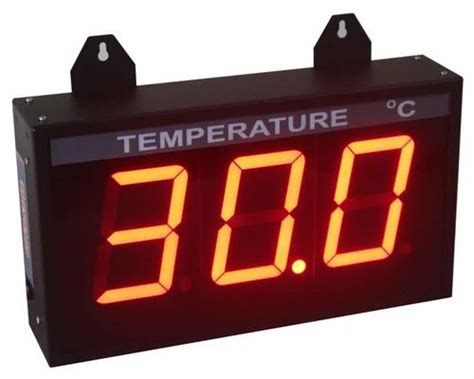 Jumbo Display Temperature Indicator At 6500 Piece Digital Display In Mumbai ID 2849952516088