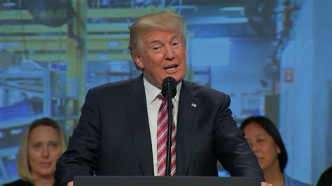 Trump Speaks At Us Manufacturing Event Full Cnn Politics
