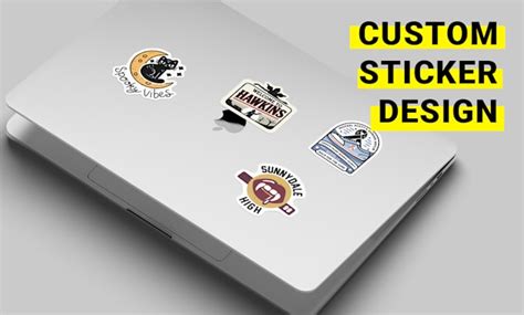 Create Unique And Custom Sticker Designs For Your Brand Or Personal Use