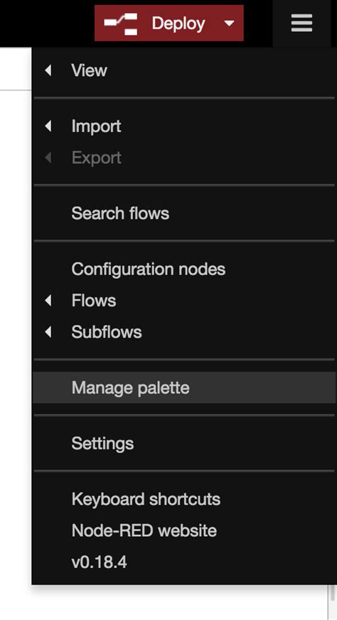 Scanning Api With Node Red Node Developer Hub Homepage Cisco