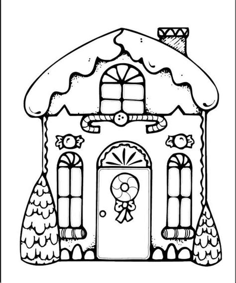 Коледни къщи за оцветяване За всеки по нещо