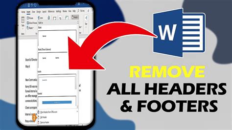 How To Remove Header And Footer From Some Pages In Word at Jerry Casper blog