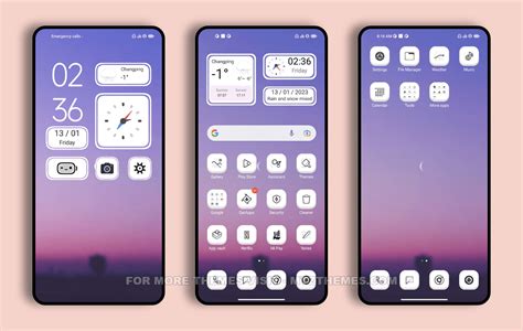Minimal Gradient Miui Theme For Xiaomi Redmi Phones Mtz Themes