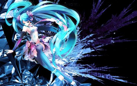 Miku Hatsune Wallpaper Hatsune Miku Wallpaper 26723382 Fanpop