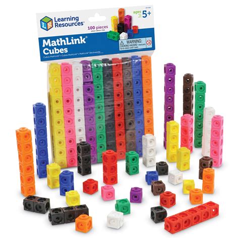 Mua Learning Resources Mathlink Cubes Homeschool Educational Counting Toy Math Blocks
