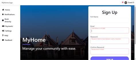 typos in signup page · issue 213 · jmprathab myhome web · github