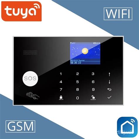 Tuya Wireless Home Wifi Gsm Home Security With Motion Detector Sensor Burglar Alarm System