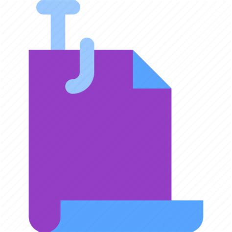document email file hook phishing spam icon
