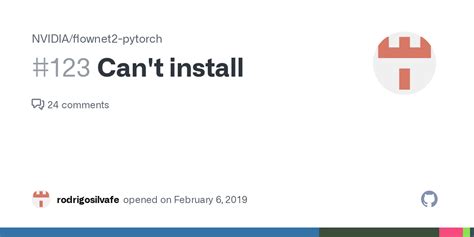 can t install · issue 123 · nvidia flownet2 pytorch · github