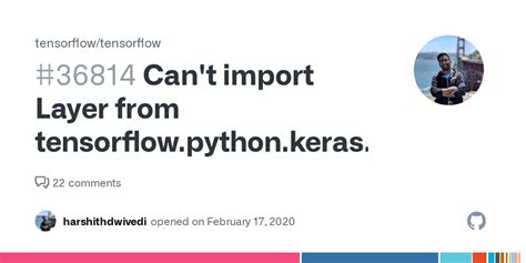 Cant Import Layer From Tensorflowpythonkerasenginebaselayer