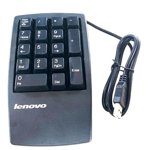 Lenovo Teclado Numérico Thinkpad 33l3225 Ku 9880 Seven Distribuidora De Componentes Eletrônicos