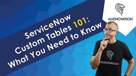 sanjiv meher on linkedin servicenow custom tables 101 what you need to know