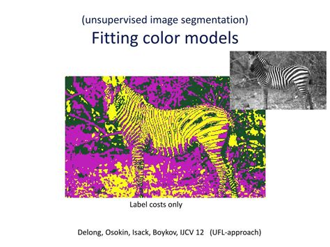ppt segmentation with non linear constraints on appearance