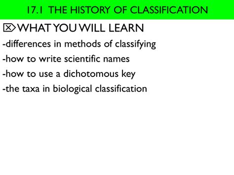 Classification